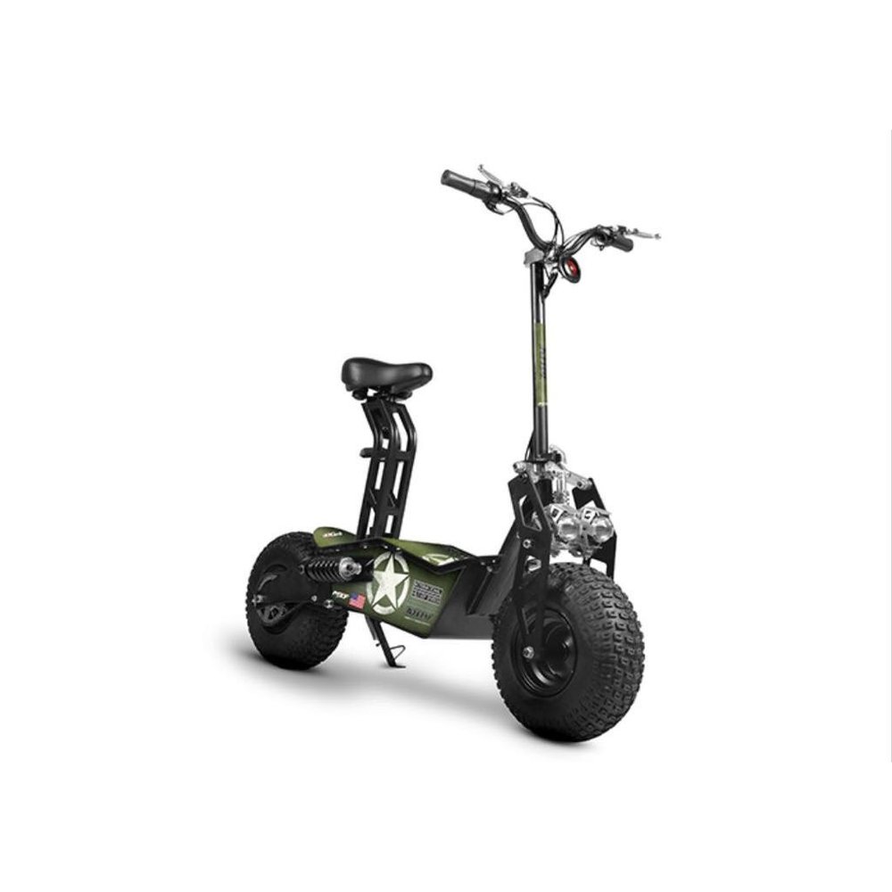 Patinete Elétrico MUV 1000 watts MXF Preto Verde SBS Motos